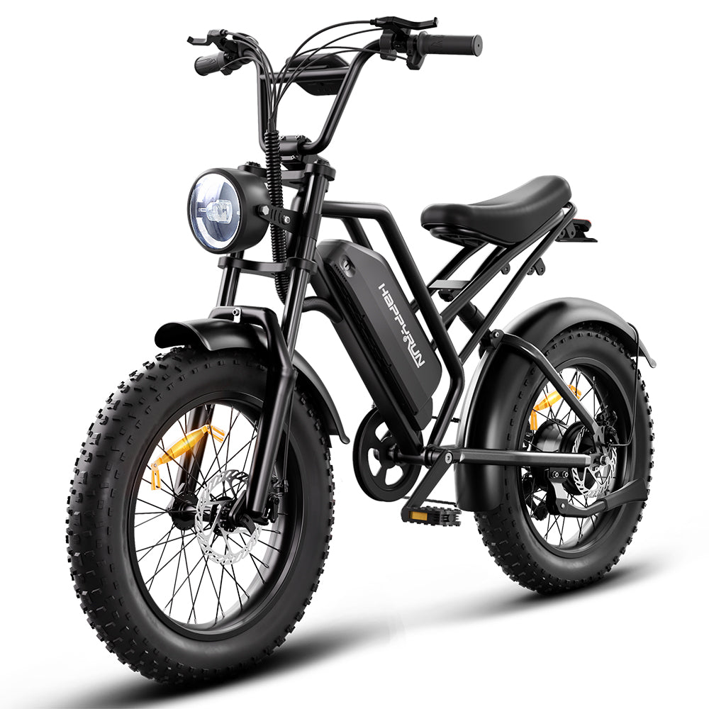 HappyRun 1500W Electric Dirt Bike Cargo City E-Bike G50 | Prestige Aid
