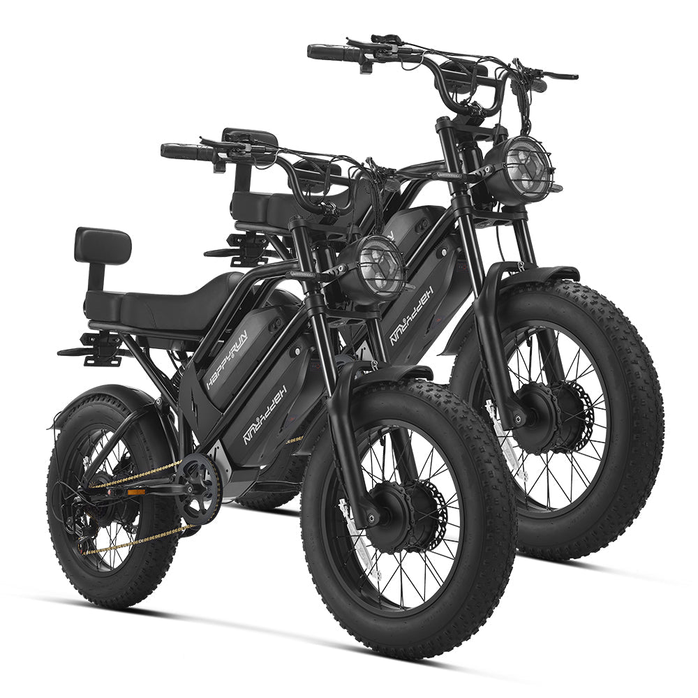 HappyRun Combo Sale 5000W Dual-Motor Cargo Bike G70 Pro | Prestige Aid